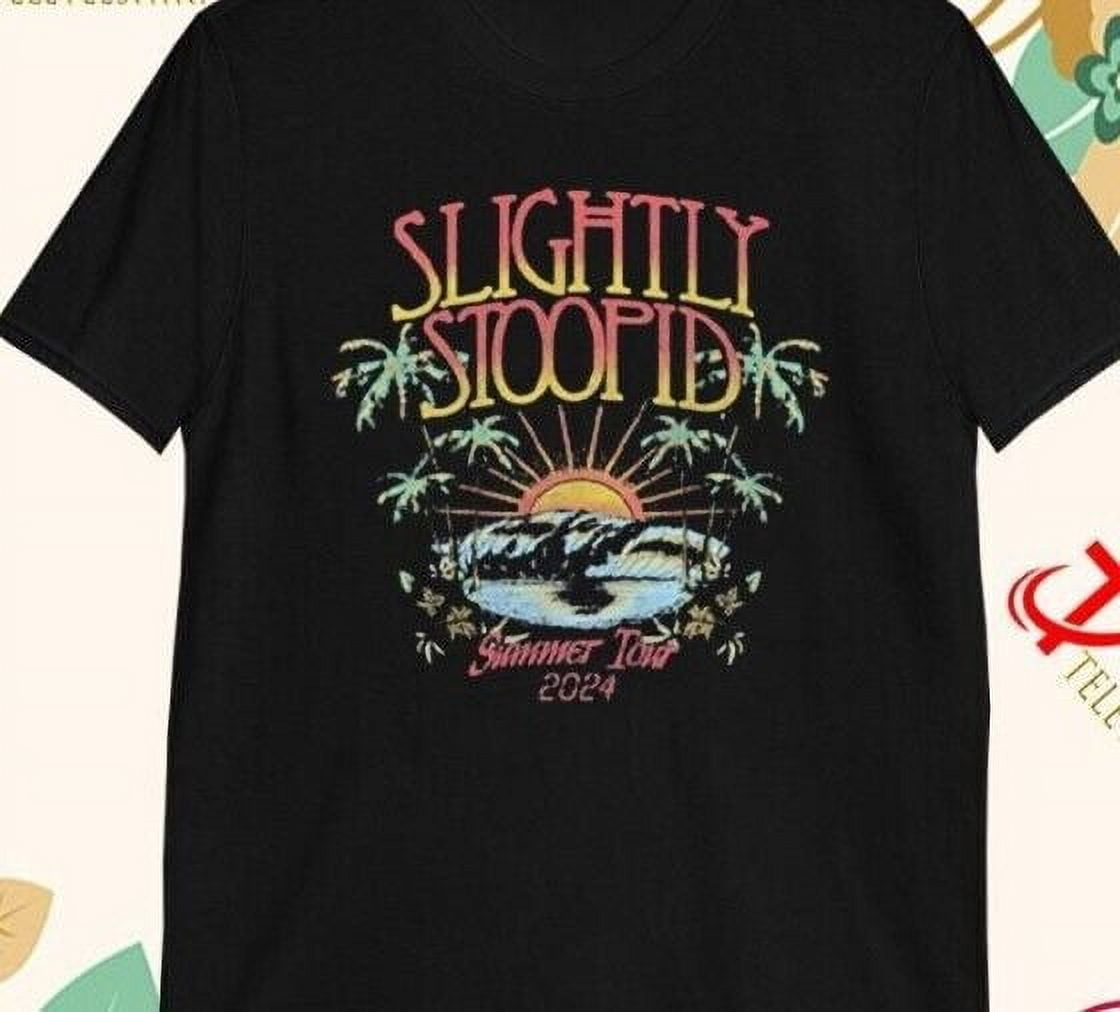 HOT Slightly Stoopid Beach Summer Tour 2024 T-shirts - Walmart.com