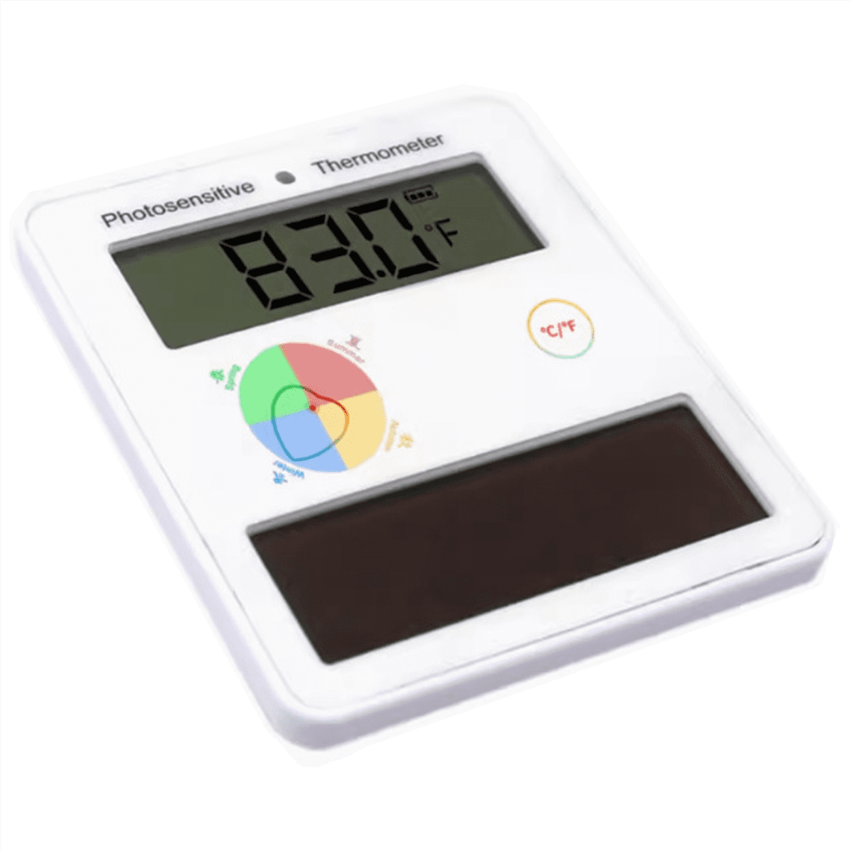 HOT Solar Thermometer, Fish Tank Light Large Screen, Ultra-Wide Viewing ...