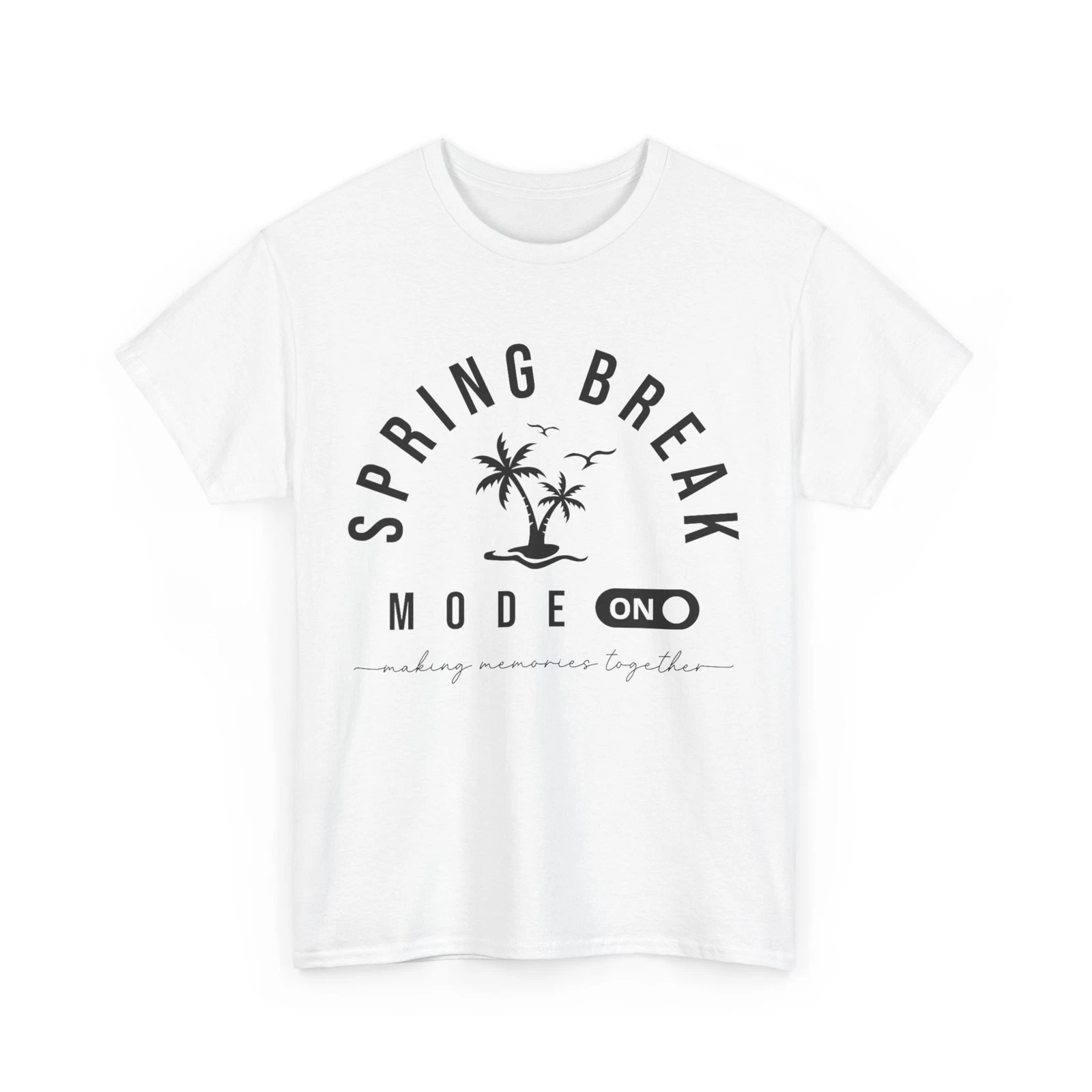 HOT Spring Vacation Break 2025 Shirt, Beach Palm Trees Lovers Mode On T ...