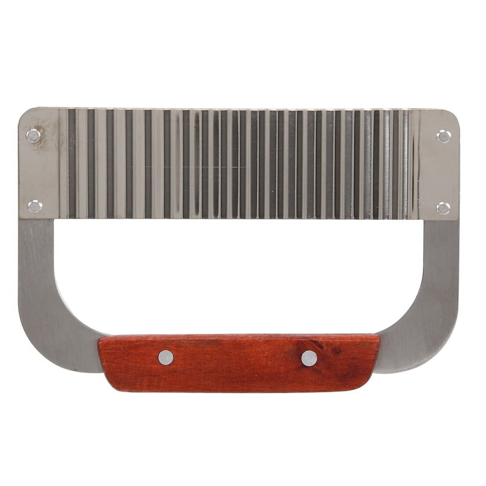 HOT! Stainless Steel Crinkle Cutting Tool Potatoes Chips Cutter Carrot ...