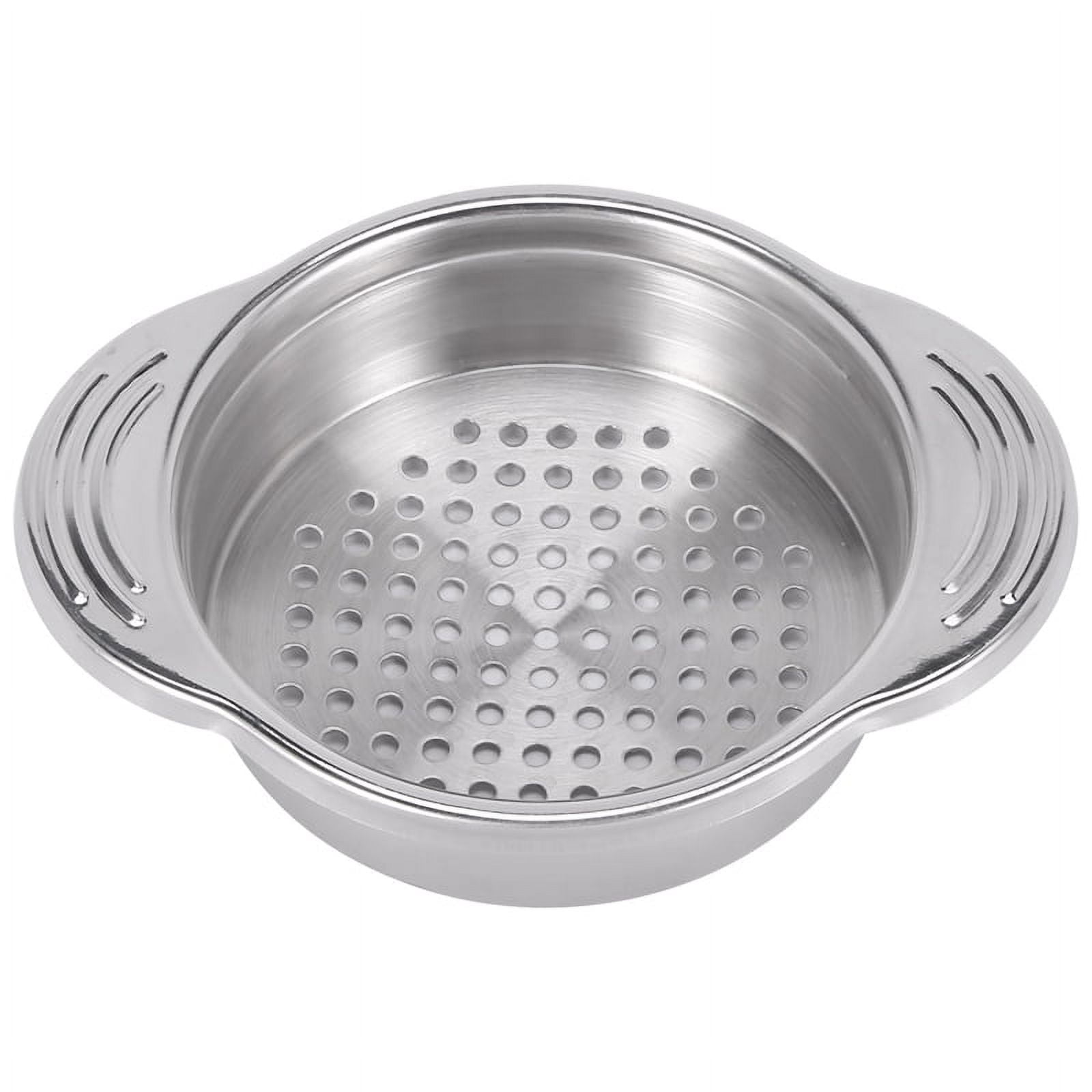 Stainless Steel Food Can Strainer Sieve Tuna Lid Oil Drainer Remover ...