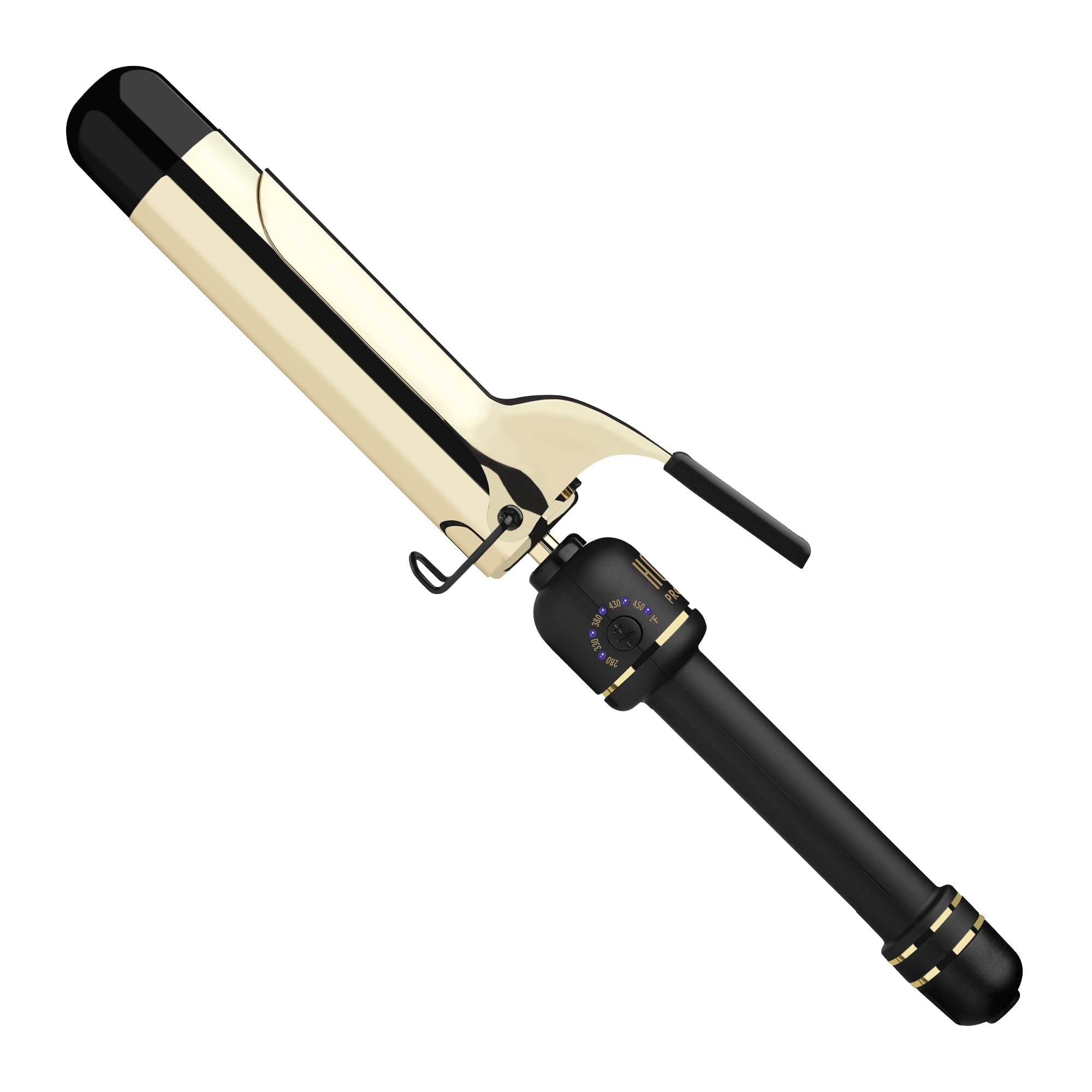 HOT TOOLS 24K Gold BDF32 Professional 1 1/2" Extended Barrel Curling ...
