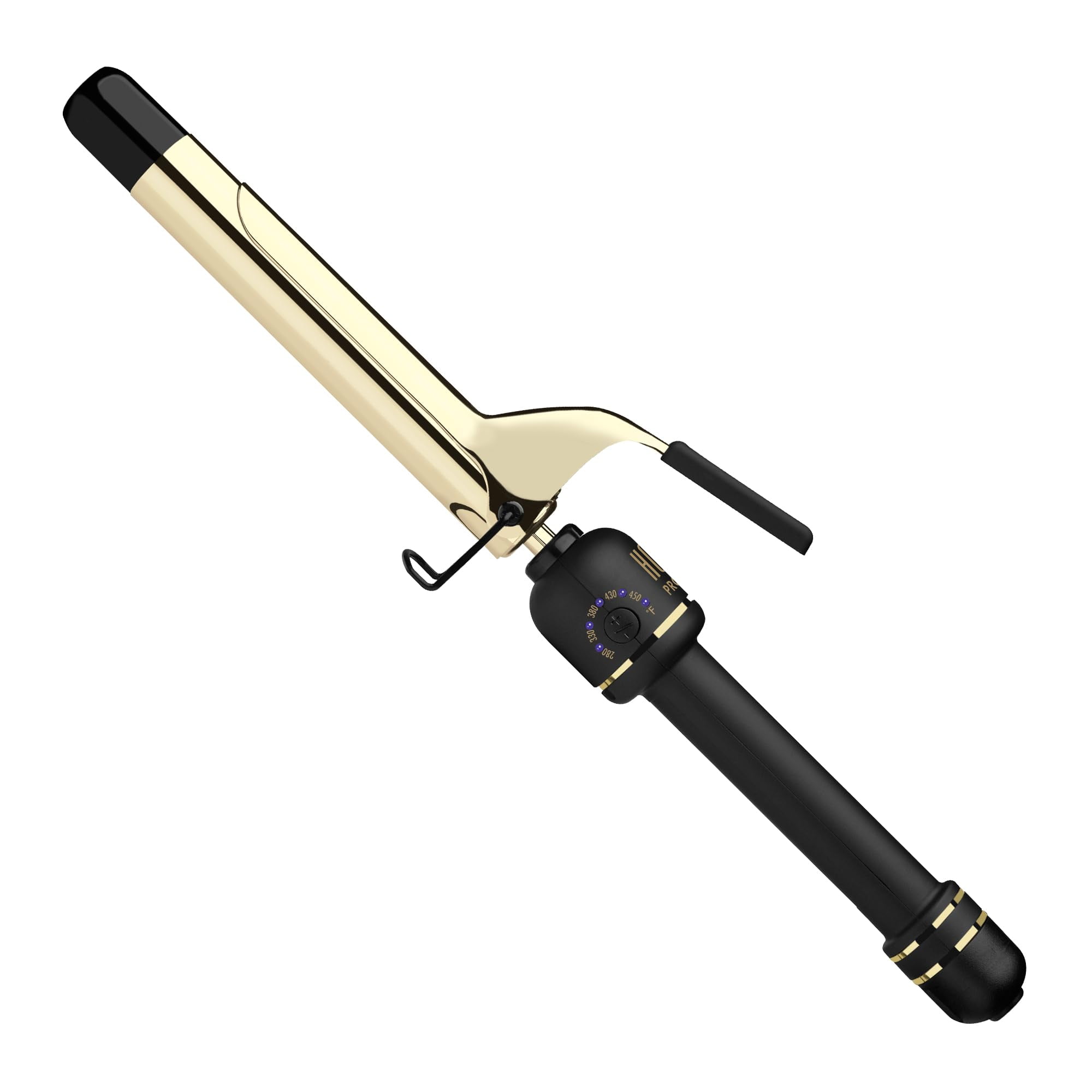 HOT TOOLS 24K Gold JKF25 Professional 1" Extended Barrel Curling Iron ...