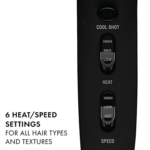 HOT TOOLS Professional Rainbow Turbo Ceramic Hair Dryer | Less Frizz ...