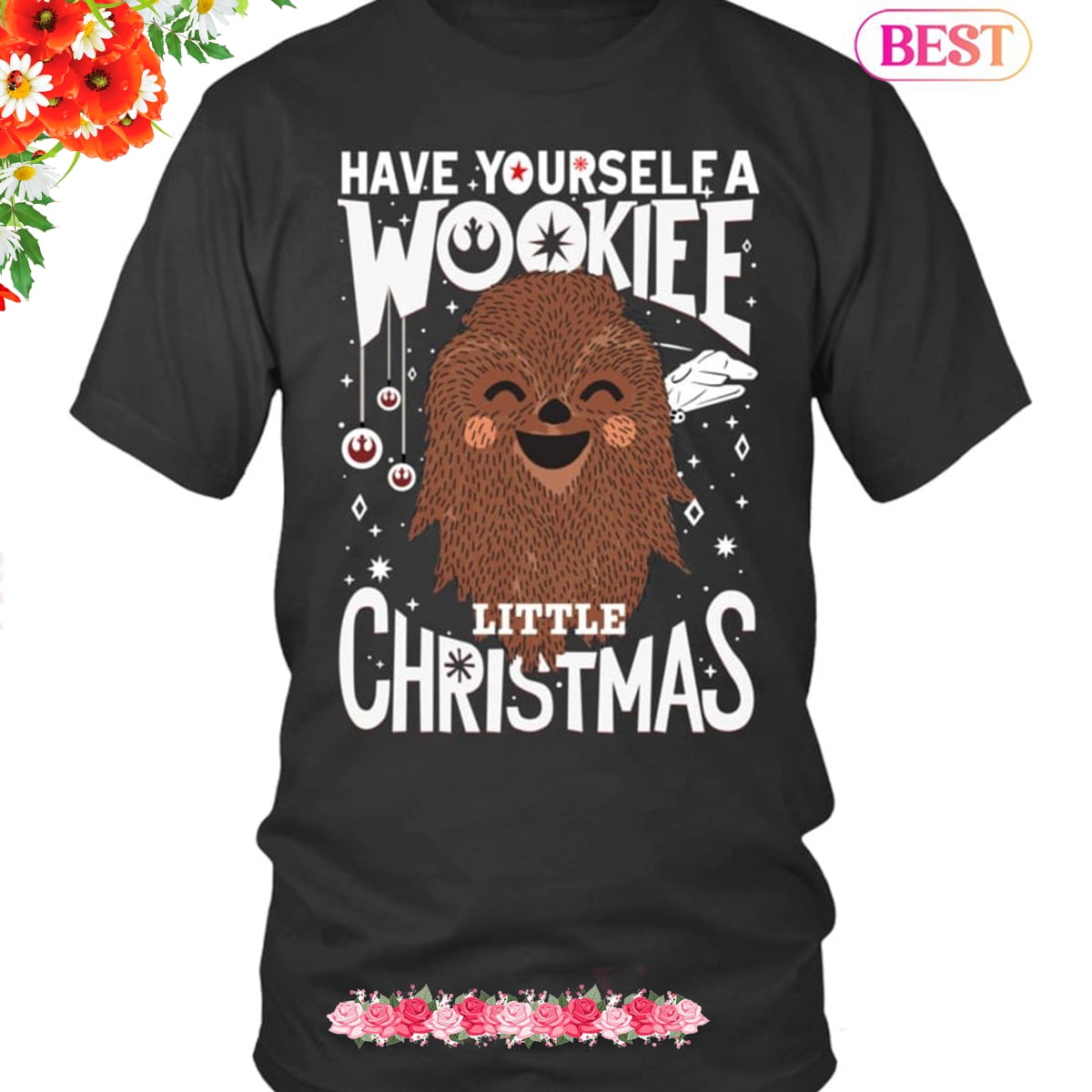 HOT TREND Have Yourselfa Wookiee Christmas Unisex T-shirt - Walmart.com