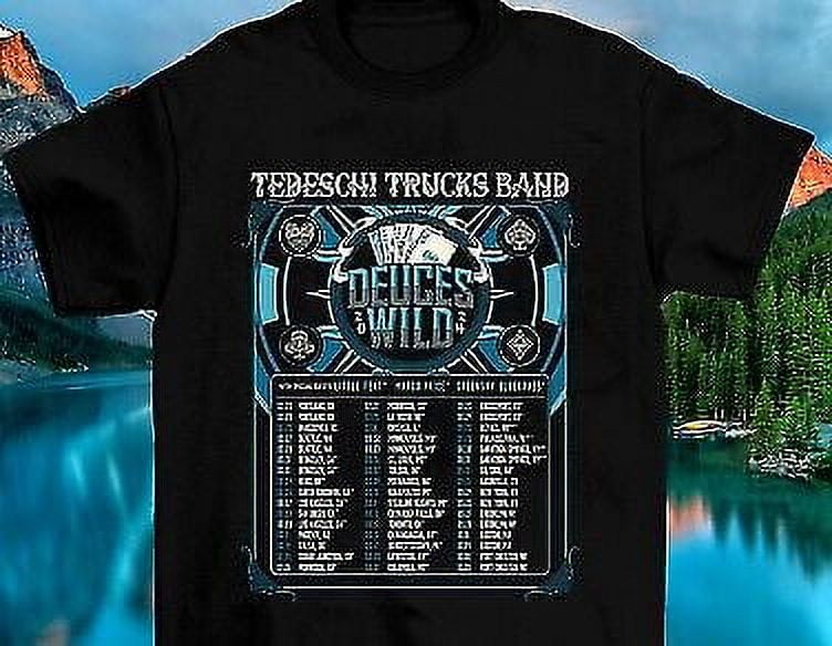 HOT Tedeschi Trucks Band 2024 North American Tour T Shirt S-2xL ...