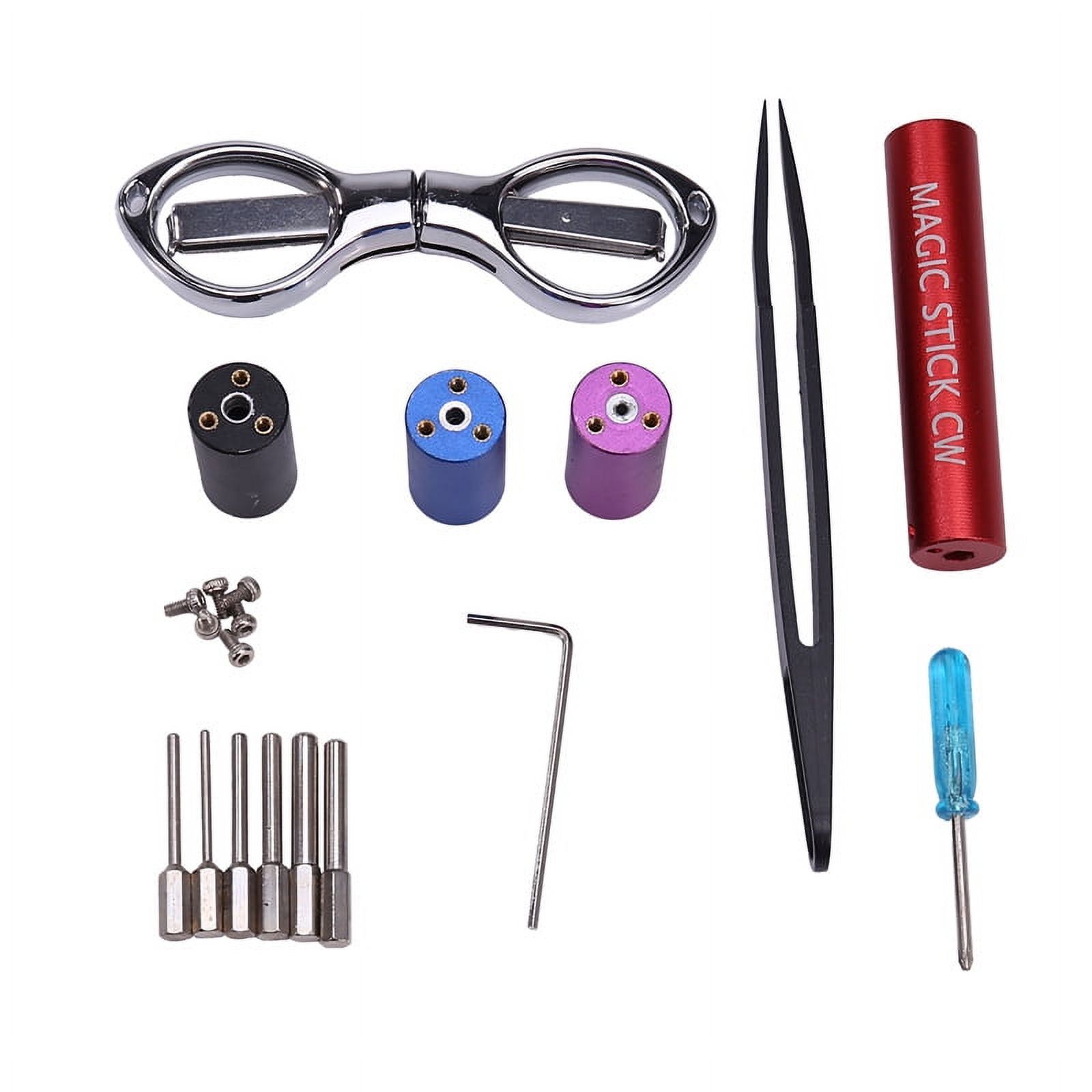 HOT! Tool Kit Coil Jig CW-20/ CW-25/ CW-30 Scissors Tweezers Stick ...