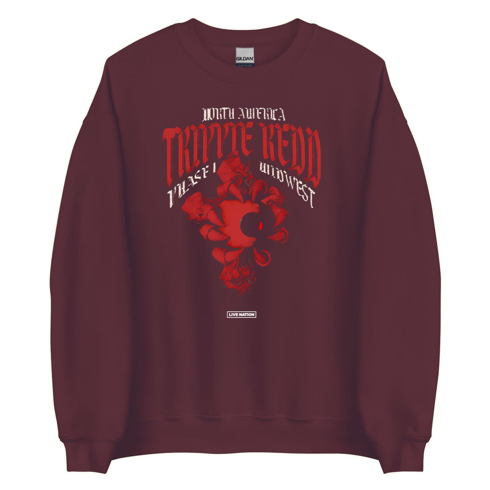 HOT Trippie Redd 2024 Tour North America Phase 1 Midwest Fan Gifts T ...