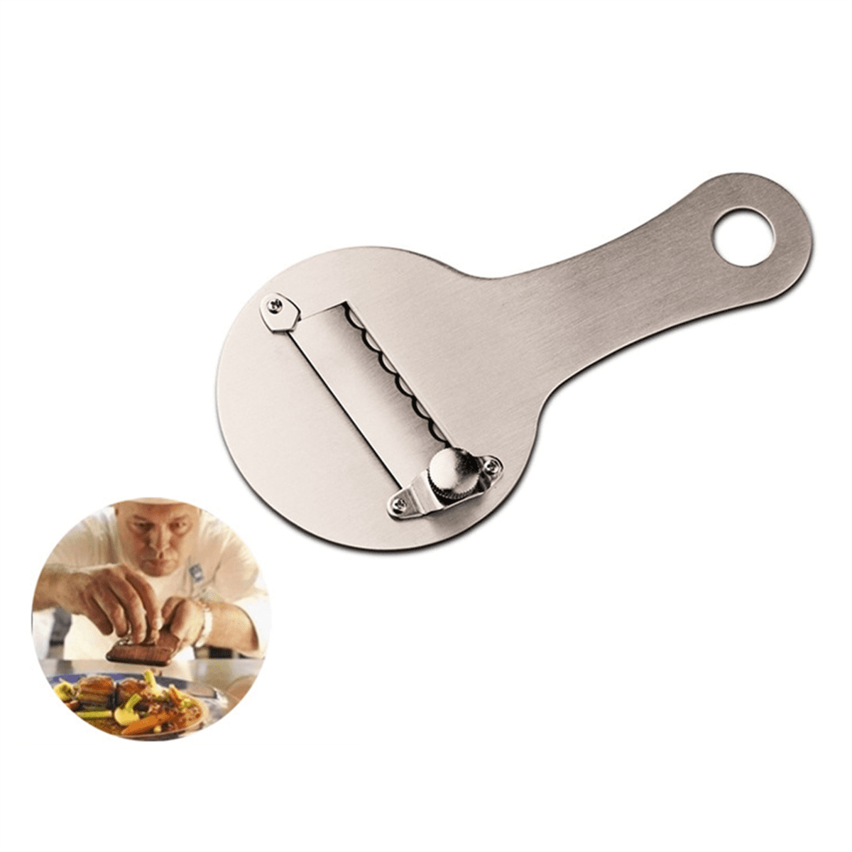 HOT! Truffle Planer Round Chocolate Fork-Shaped Cheese Adjustable Tooth ...