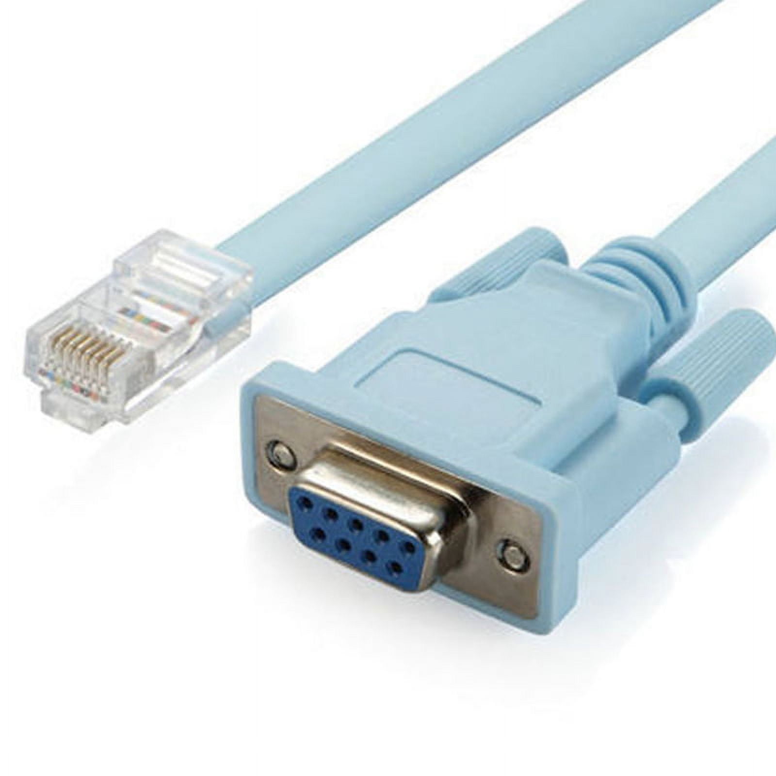 HOT! USB Console Cable RJ45 Cat5 Ethernet To Rs232 DB9 COM Port Serial ...