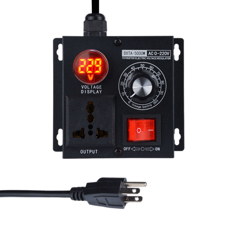 HOT Variable Voltage Regulator 5000W Speed Temperature Light Uelatic ...