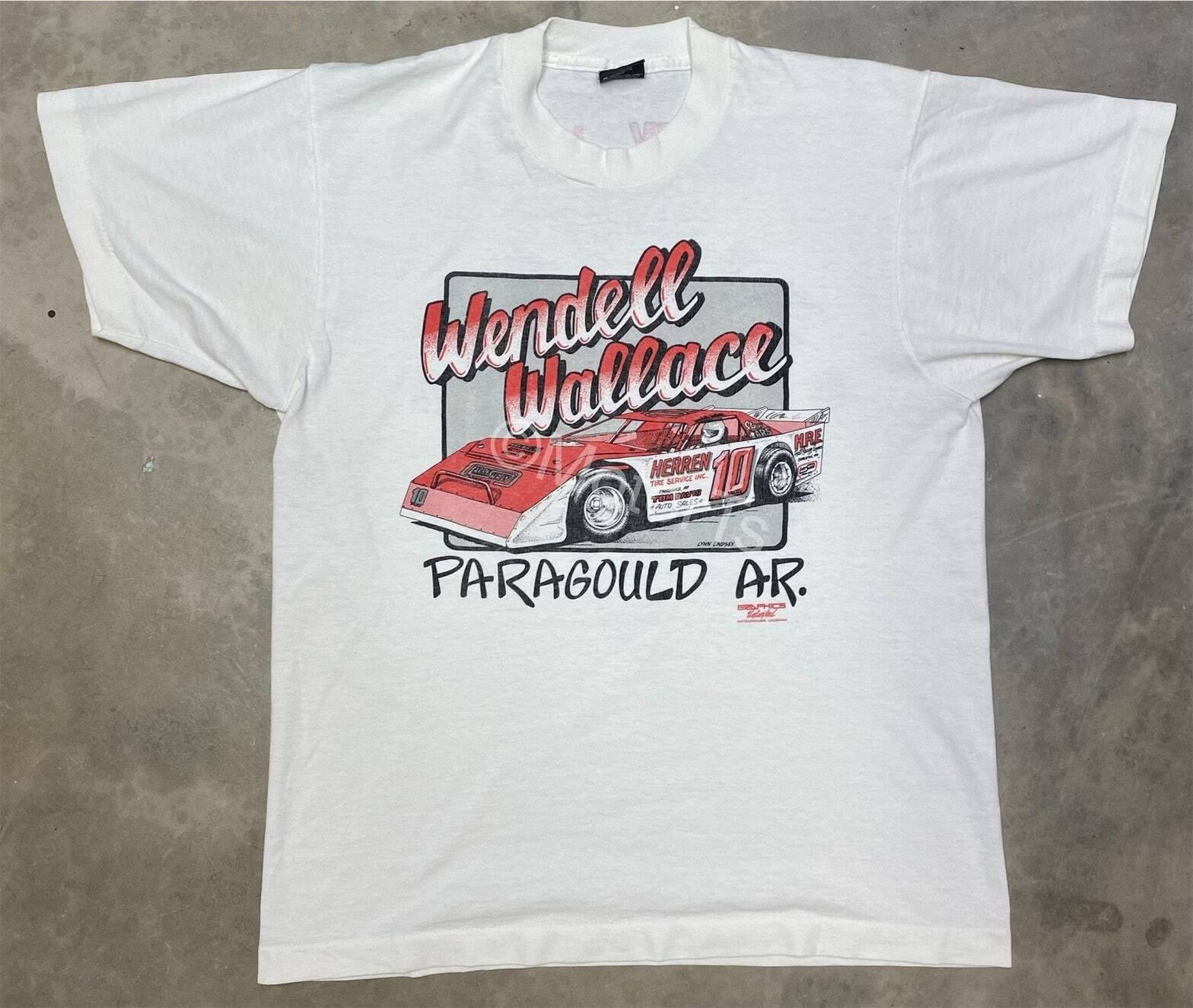 HOT Vintage 1989 Wendell Wallace “Batesville Bullet” Late Model Shirt ...