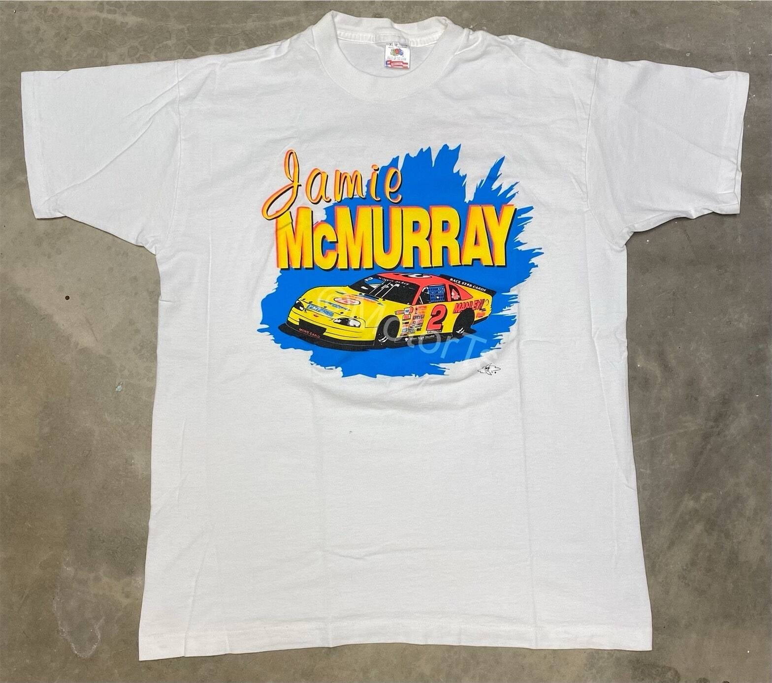 HOT Vintage 1990’s Jamie McMurray No. 2 Late Model Racing Shirt ...
