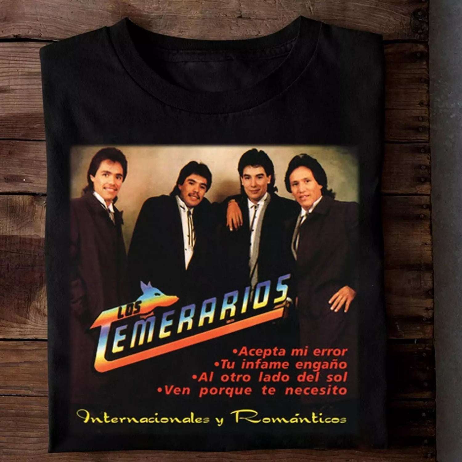 HOT Vintage Los Temerarios Collection Men T-Shirt, Gift For Fans ...