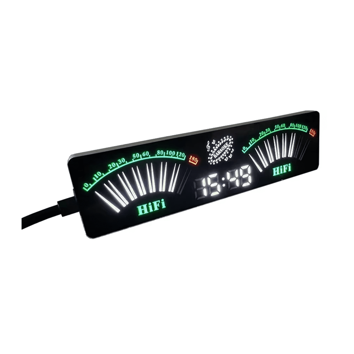 HOT Voice-Activated Music Pointer LED Display with Adjustable ...