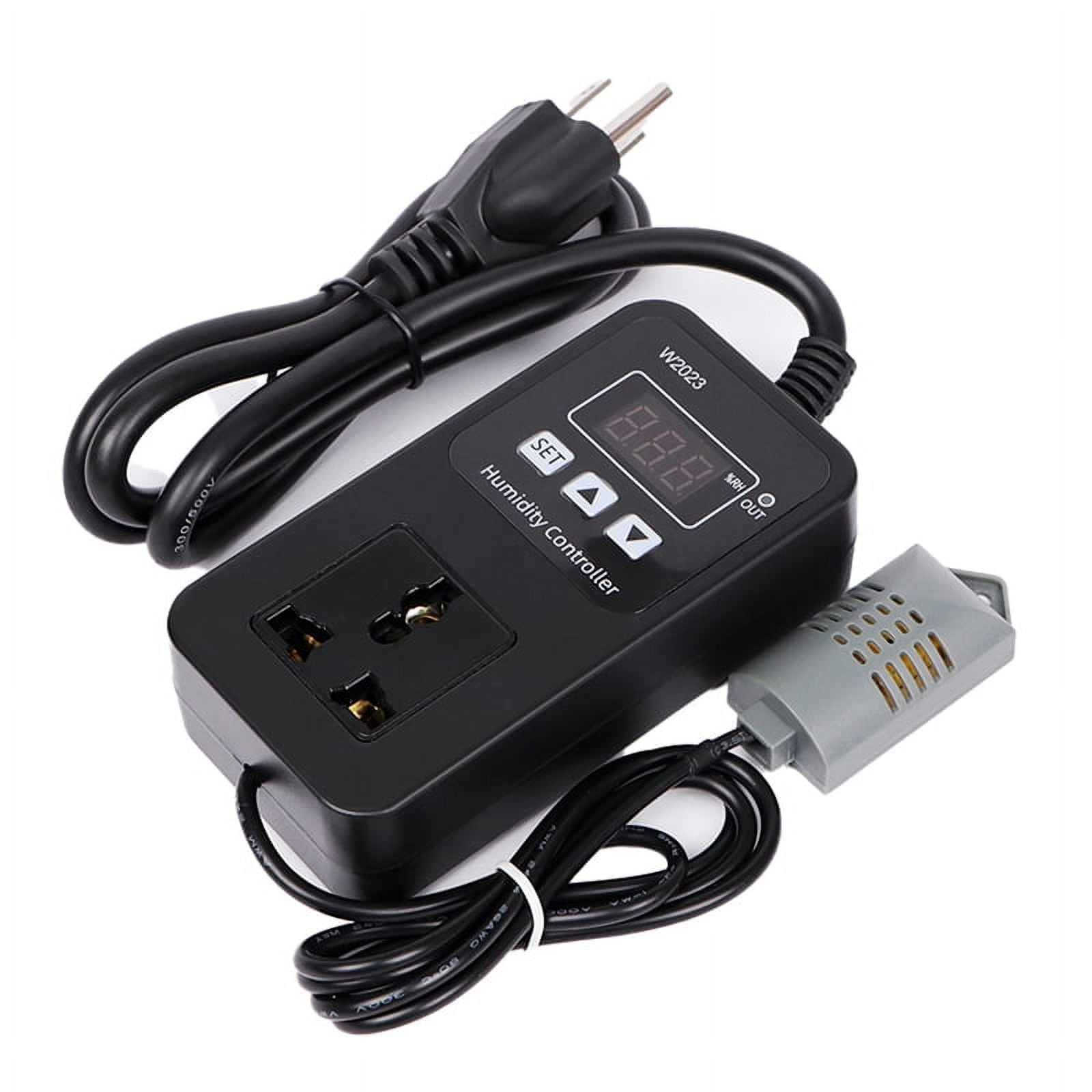 HOT! W2023 Digital Display Humidity Controller Socket 1500W Humidifier Humidification ...
