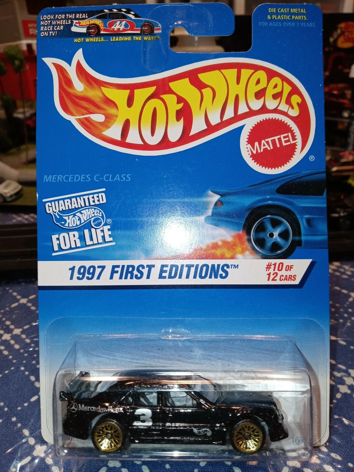 HOT WHEELS 1997 FIRST EDITIONS 10/12 MERCEDES C-CLASS DIECAST 1:64 ...
