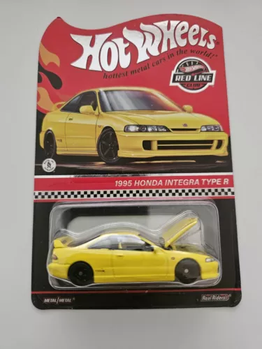 HOT WHEELS 2024 RLC Exclusive 1995 Honda Integra Type-R Yellow _ÙÓ ...