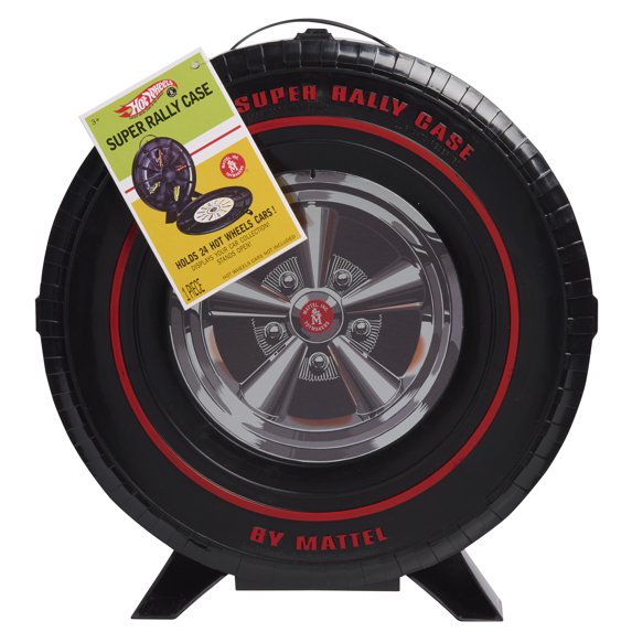Hot Wheels Super Rally Car Case, Holds 24 Cars, Cars Sold Separately ...