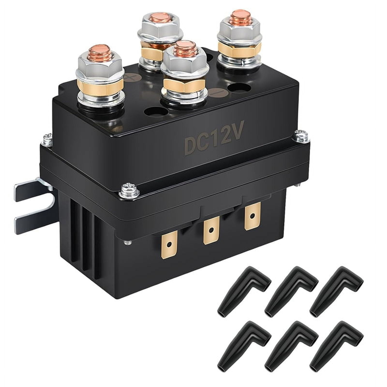 HOT! Winch Solenoid Relay Contactor 12V 500A Thumb Truck for 8000 ...