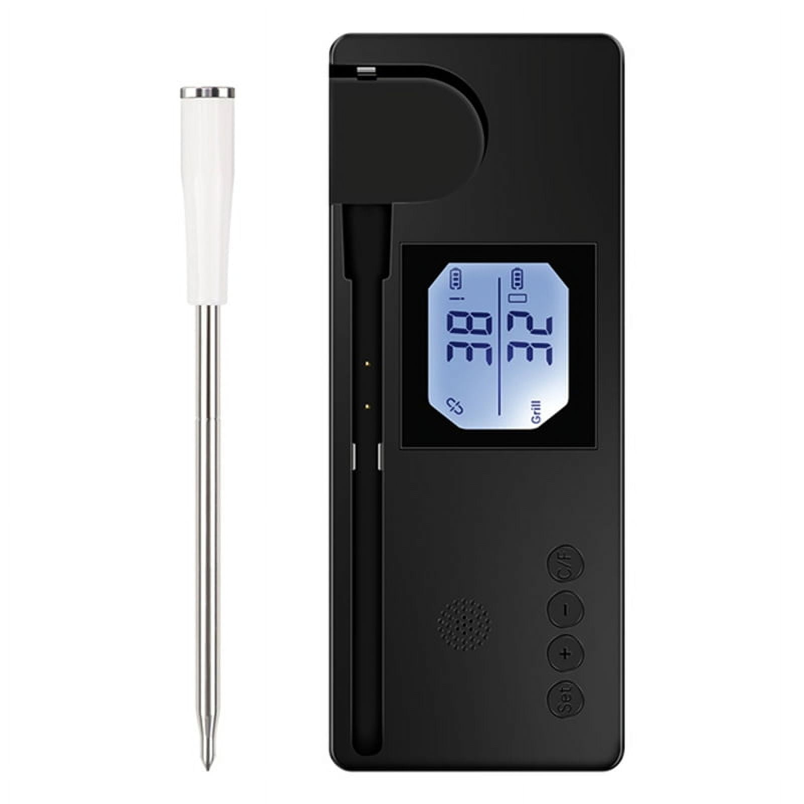 Wireless Meat Thermometer Smart Digital Bluetooth Barbecue APP Mobile ...