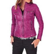 BOSS LADY Graffiti Riveted Leather Jacket - Walmart.com