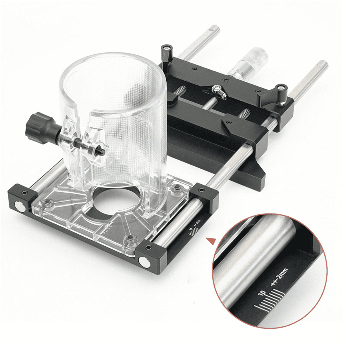 HOT! Woodworking Trimming Machine Linear Guide Rail Edge Guiding Rule ...