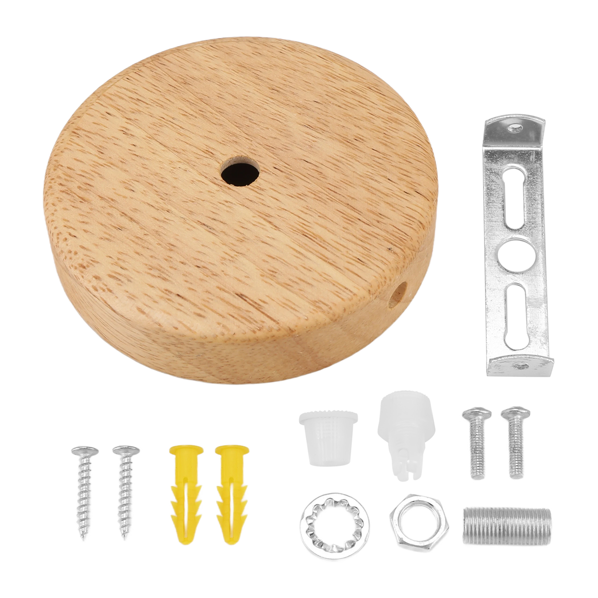 HOT! lamp base concise style modern Ceiling Plate Wooden ceiling holder ...