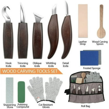 Wood Carving Scorp Hook Knife. Round Carving Tool for Spoons, Bowls and ...