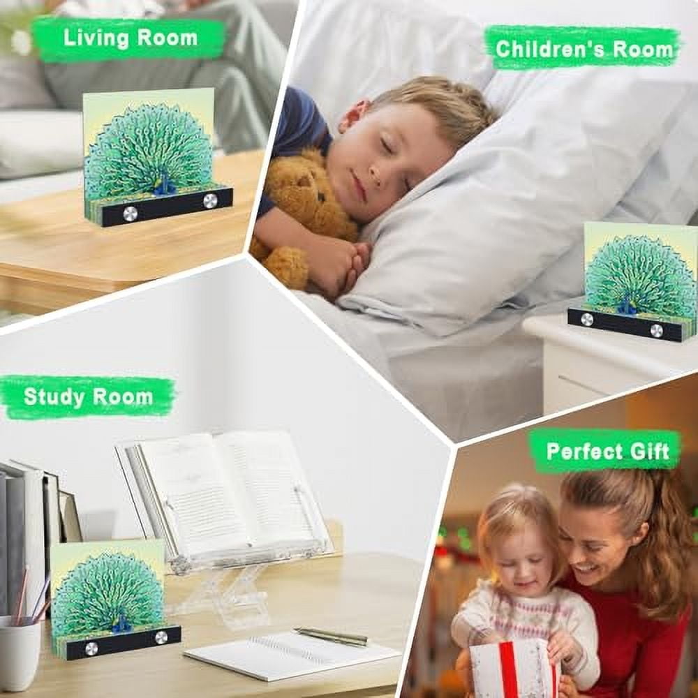 HOTBEST 3D Memo Pad, 3D Sticky Notes Pad, Creative 3D Paper Art Notepad ...