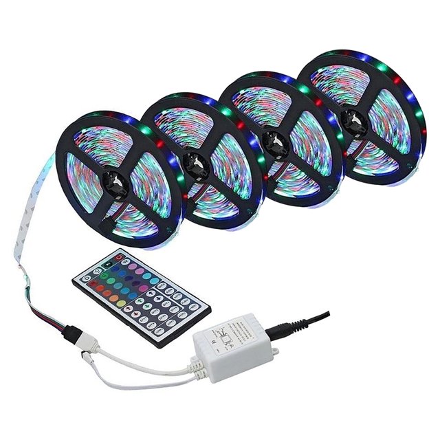 HOTBEST Light Strip LED Multicolor Color Changing Strip with 44key ...