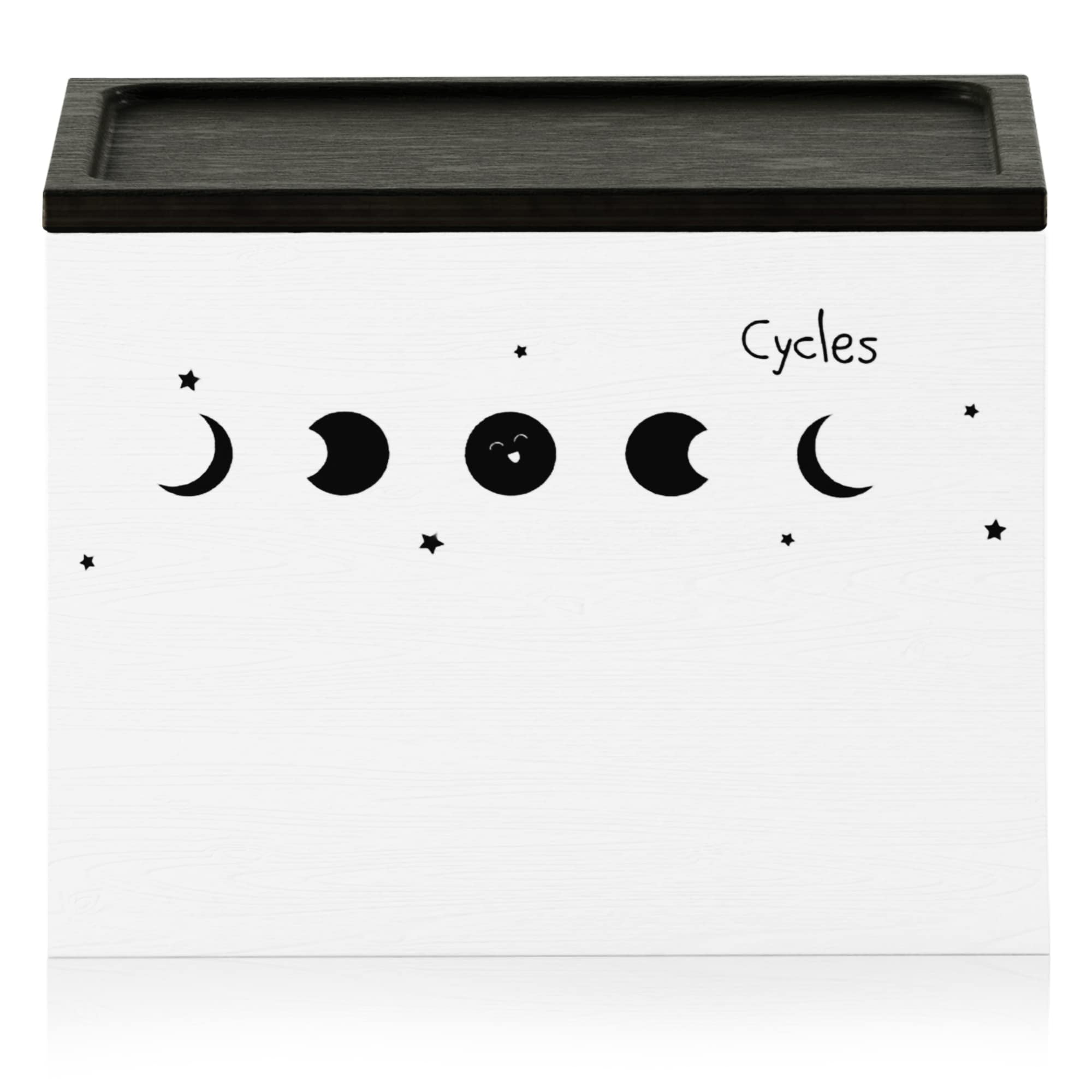 HOTCAN Discreet Tampon Holder for Bathroom with Vanity Lid, Tampon ...