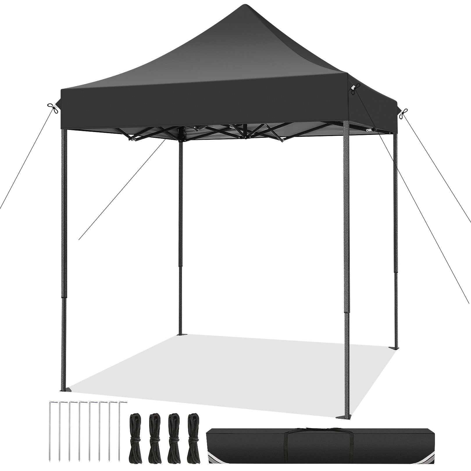 HOTEEL 6x6 Ft Heavy Duty Canopy Tent,Pop up Commercial Tent, Outdoor ...