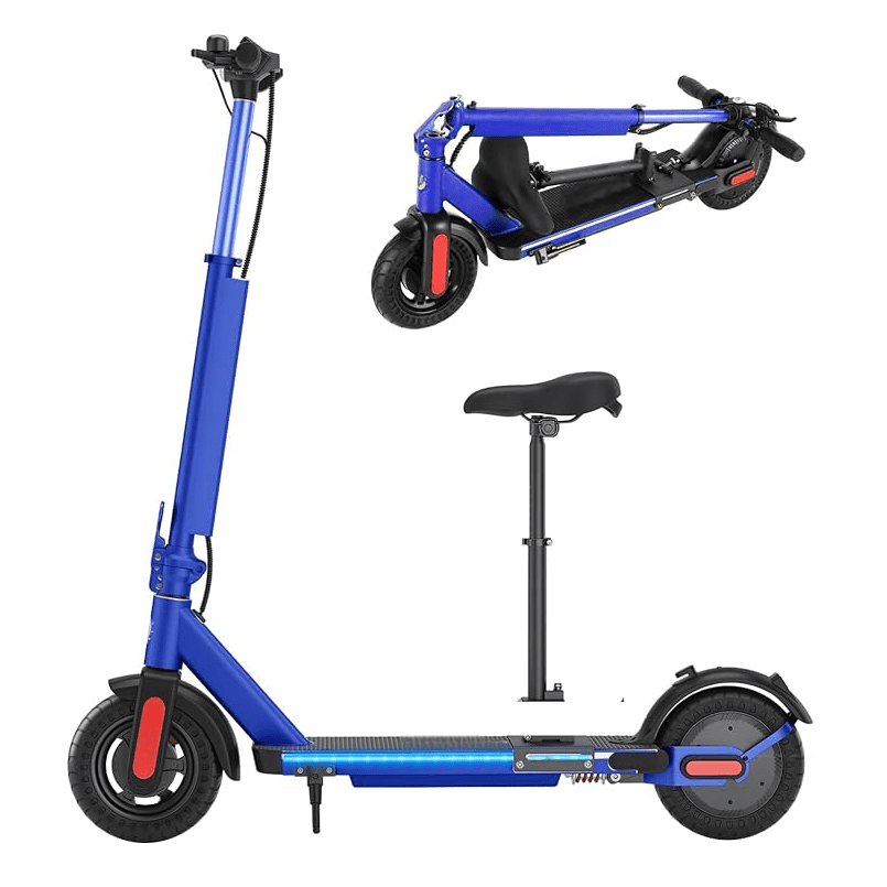 SANOPY Electric Scooter, 500W Motor, 25 Miles Range & 20Mph, 10" Solid ...