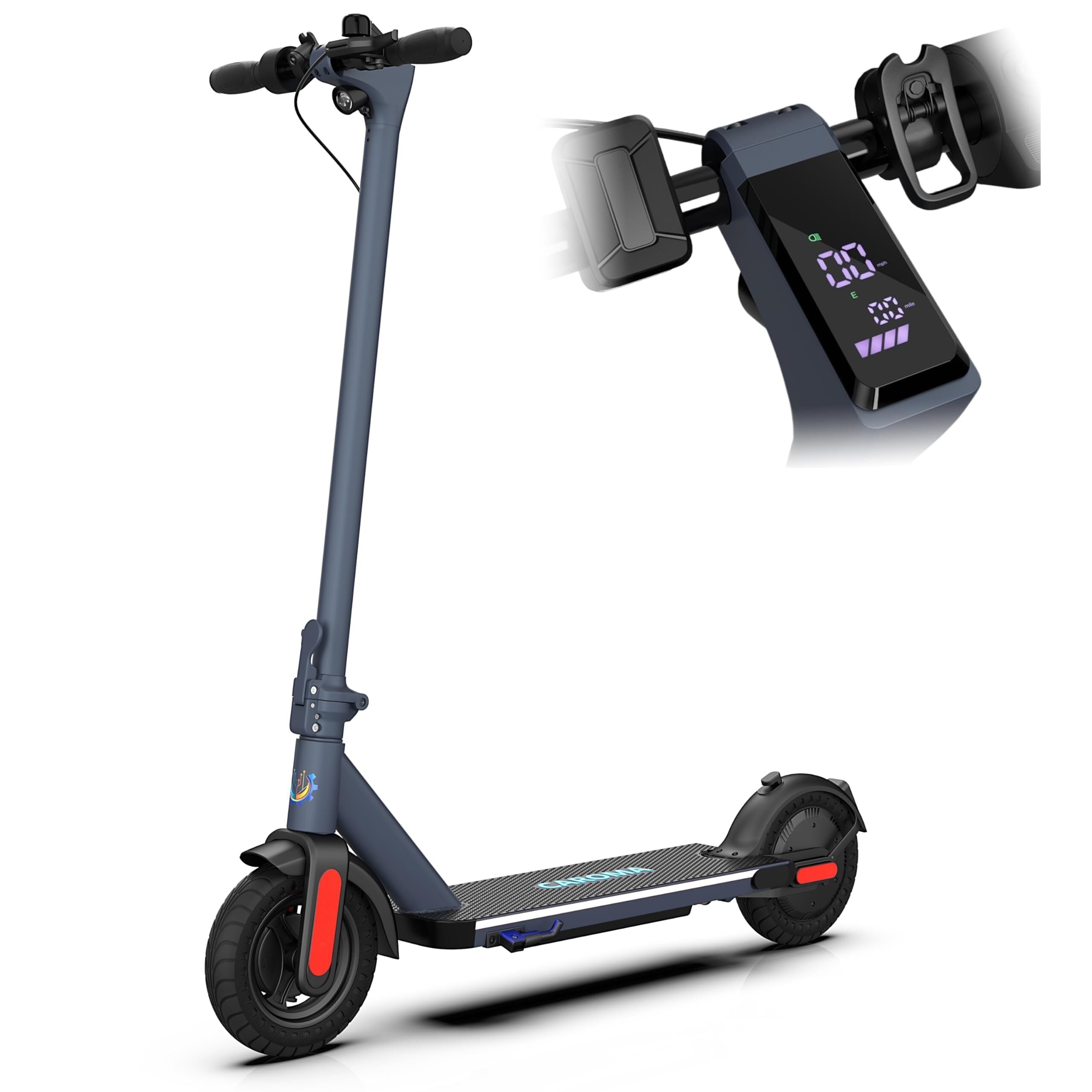 SANOPY Electric Scooter, 500W Motor, 25 Miles Range & 20Mph, 10" Solid ...