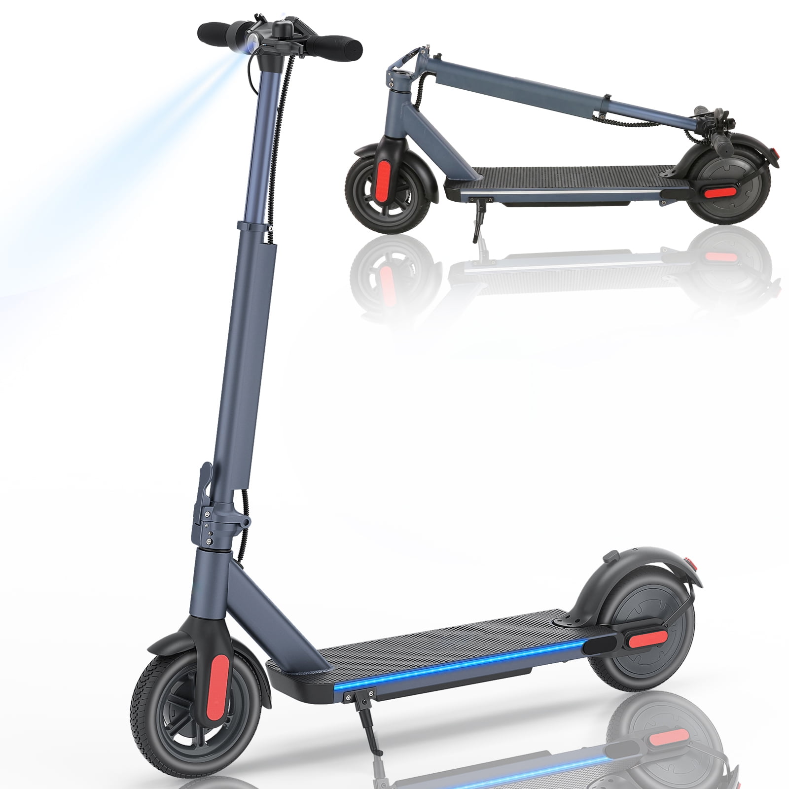 Electric Scooter K078 - 350W Motor, 16 MPH Max Speed, 22 Mile Range, 8. ...