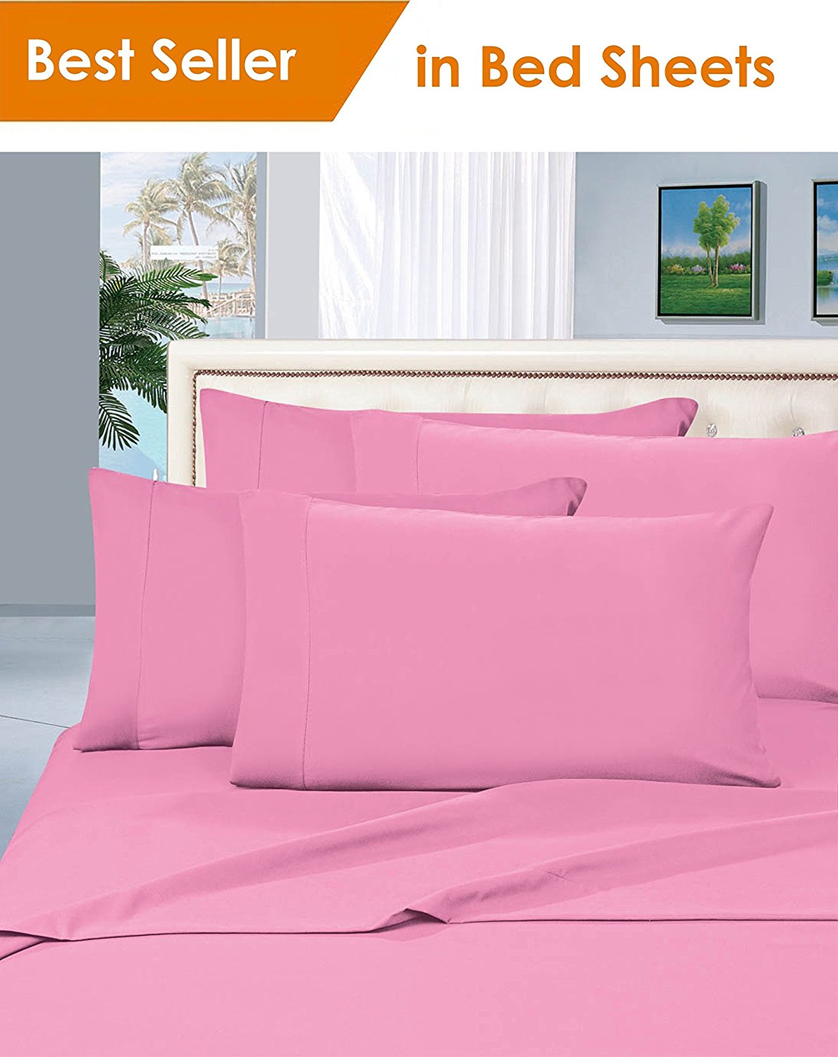 Luxury Hotel Tailored, Embroidered Baratta Stitch Collection - Walmart.com