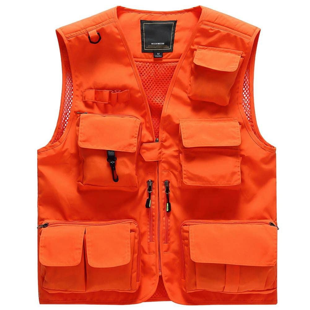 HOTIAN Quick-Dry Fishing Vest for Men & Women, Multi-Pocket Outdoor ...