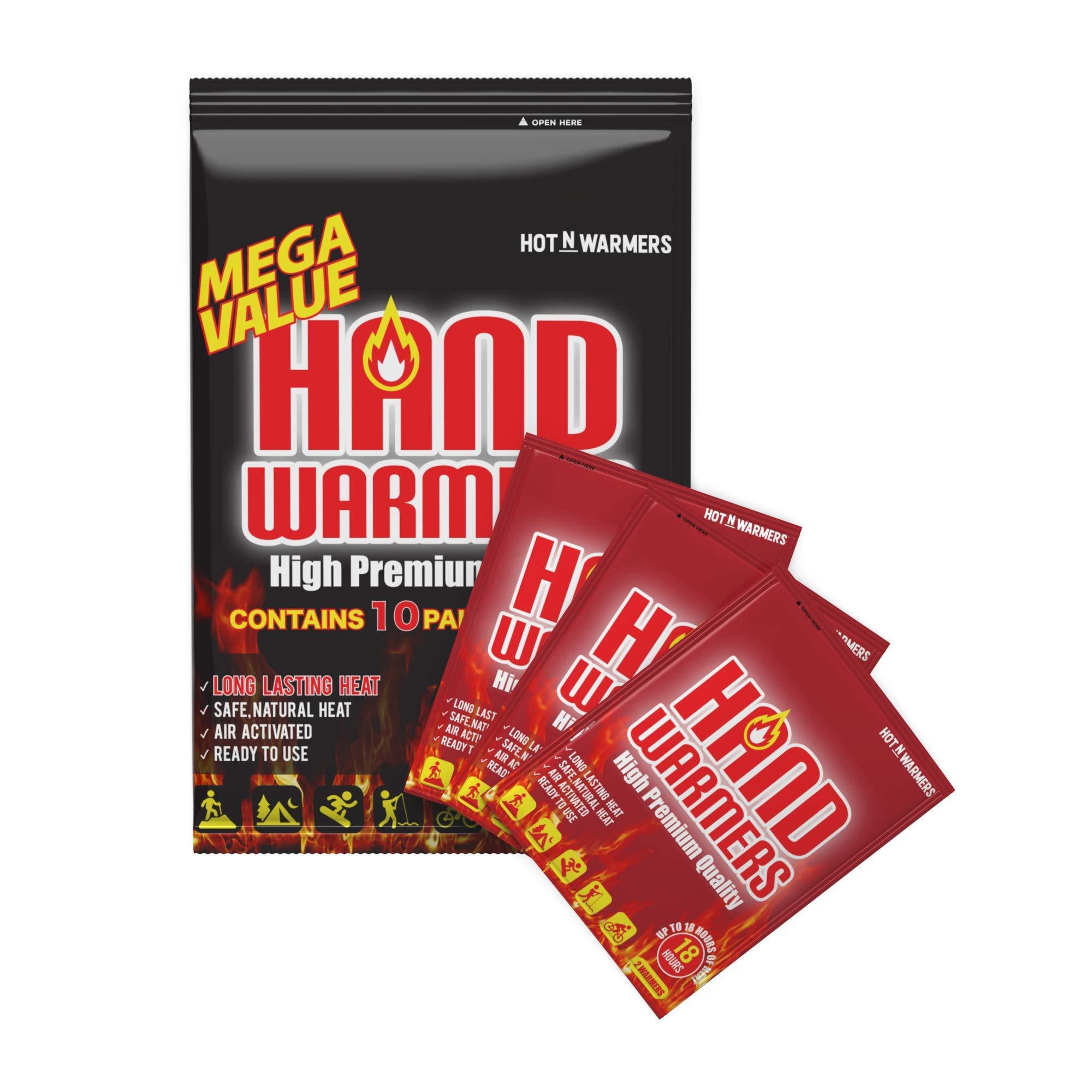 HOTNWARMER Hand & Body Warmers Long Lasting, UP to 18 Hours, Safe ...