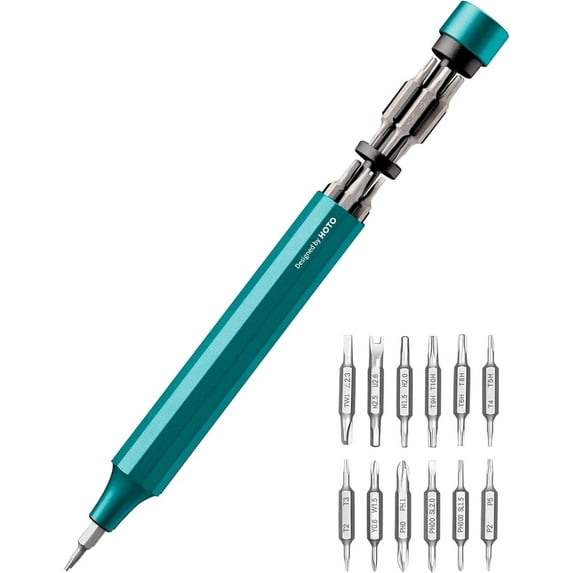 HOTO 24 in 1 Multi Bit Mini Screwdriver Set Magnetic, Manual Precision ...