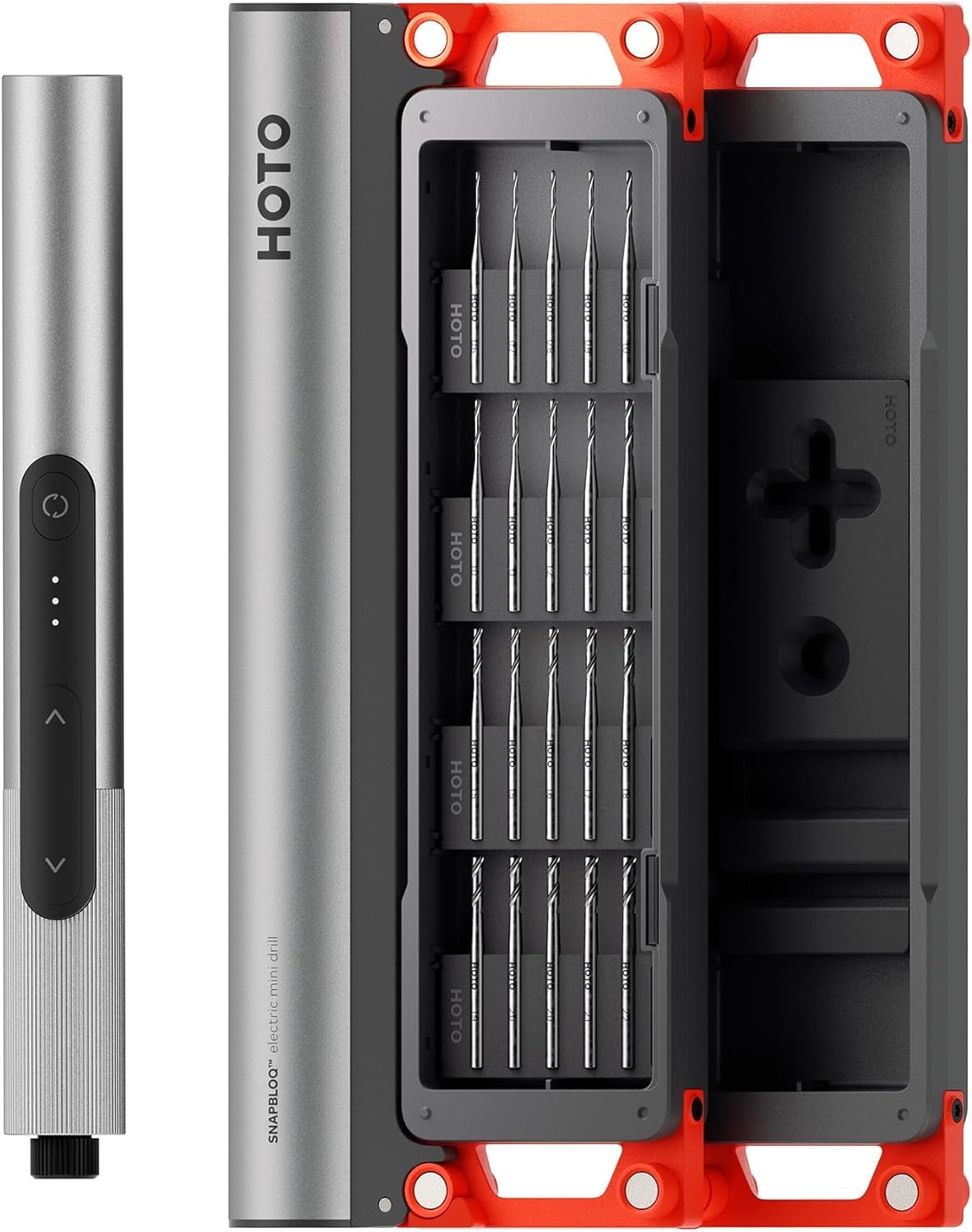 HOTO SNAPBLOQ™ D-A03 Electric Mini Drill Pen with 20 Bits, Brushless ...