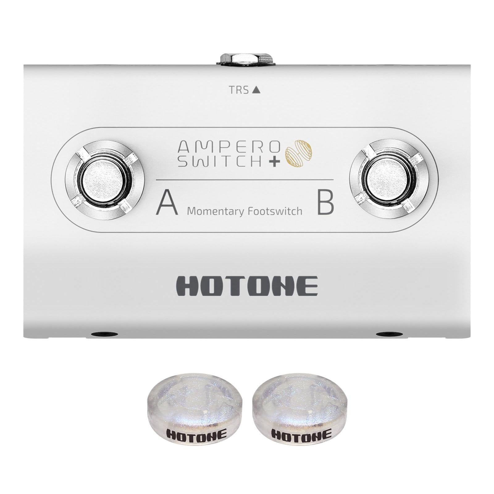HOTONE Dual Footswitch Pedal Momentary 2-Way Pedal Foot Switch ...