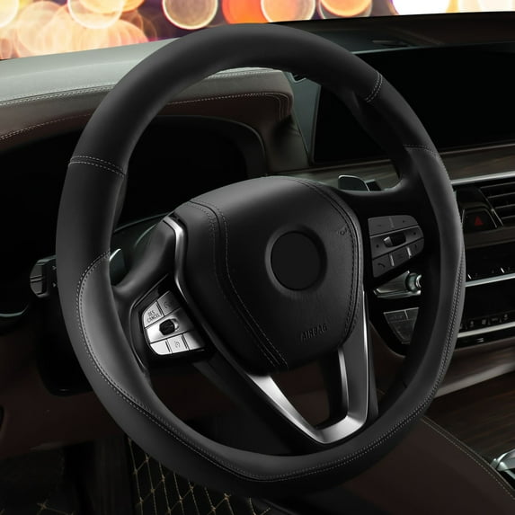HOTOR Car Steering Wheel Cover Women - Universal Car Accessories Fit ...