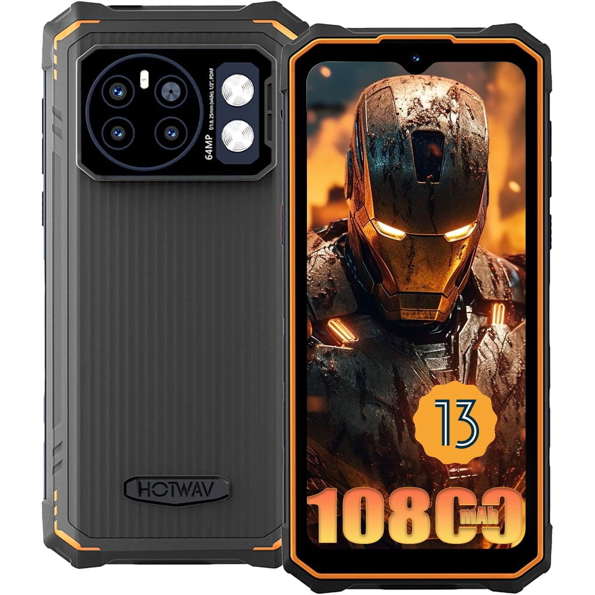 HOTWAV Cyber 13 Pro Android Rugged Devices Global Version 150LM ...