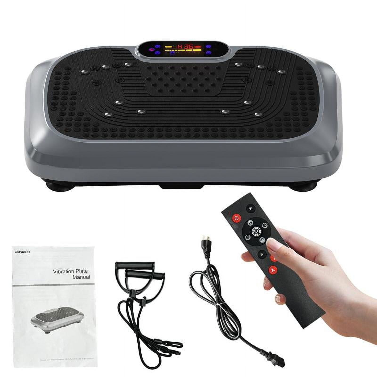 HOTWAVE Vibration Plate 450lbs weight capacity 66HZ 120 Levels with ...