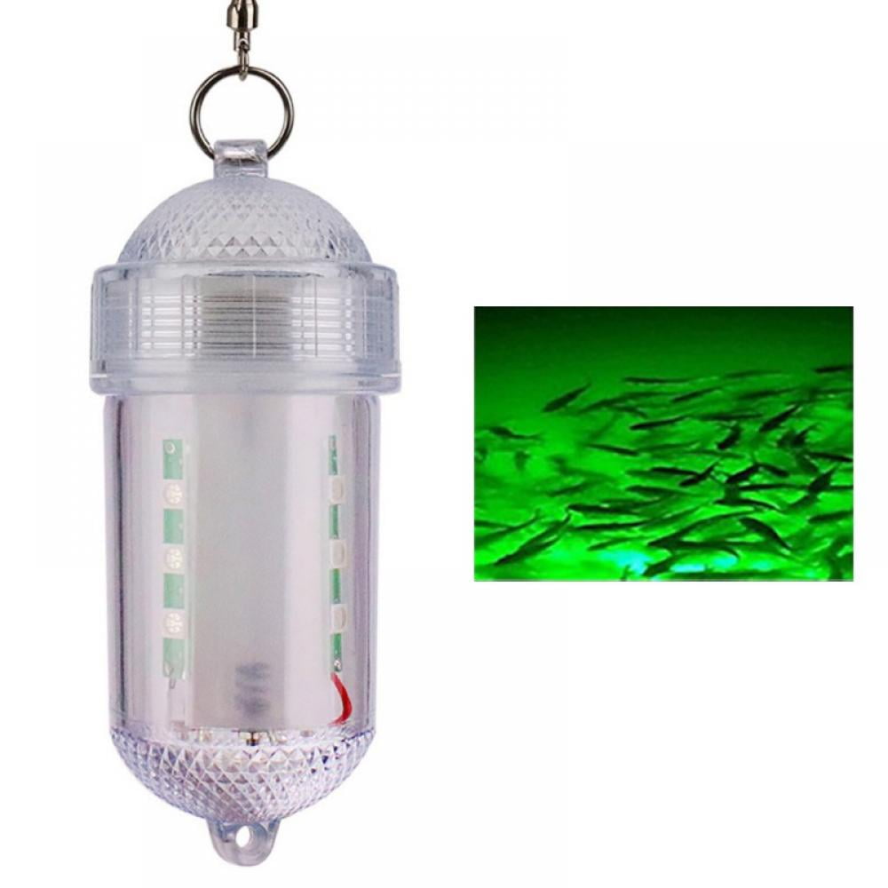 HOTWINTER LED Bait Submersible Fishing Light Attractants Underwater ...