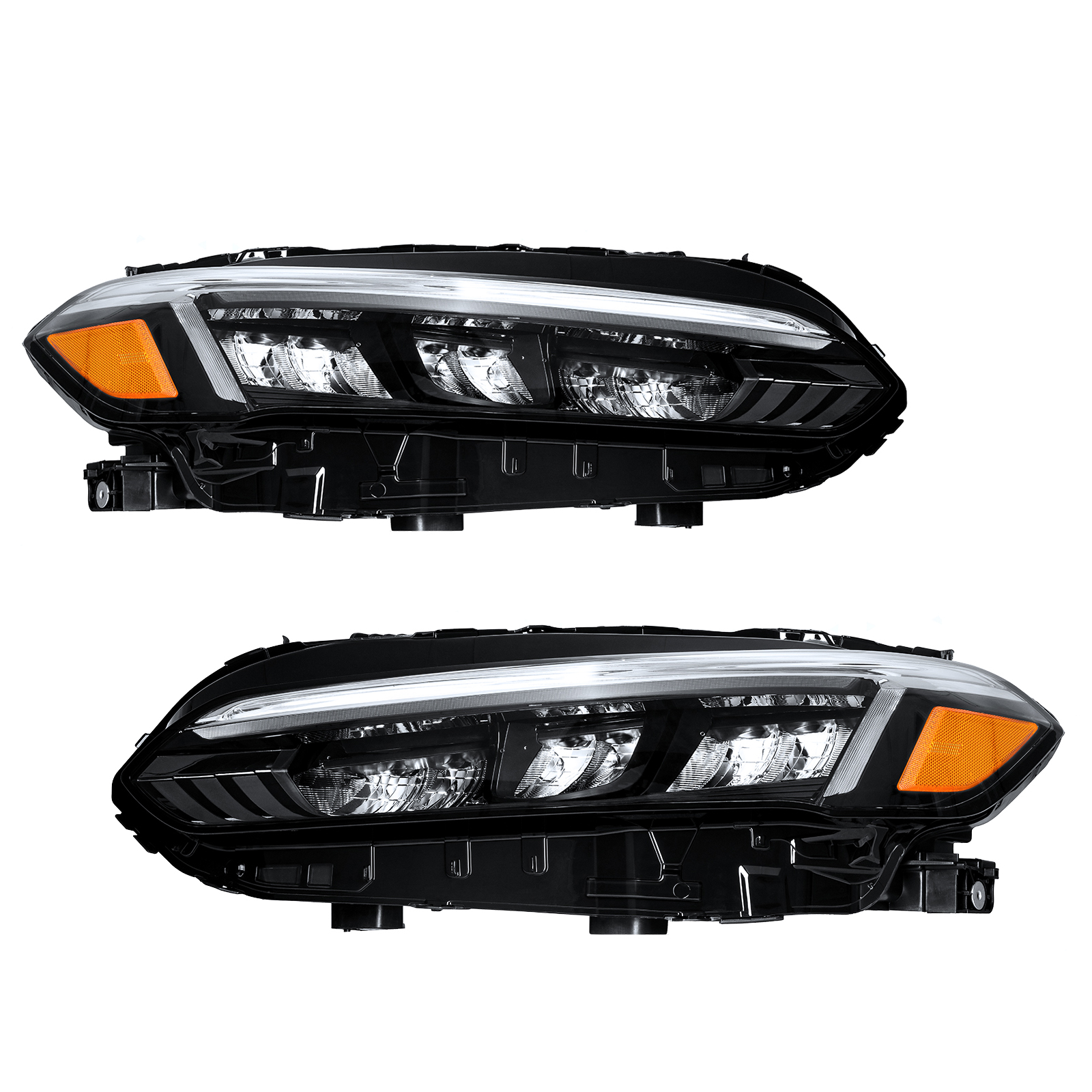 HOUGEET LED Headlights Fit for 2021 2022 2023 Honda Civic Sport Touring ...
