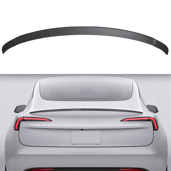 HOUGEET Rear Spoiler Fit for Tesla Model Y 2025 Style ABS Trunk Spoiler ...