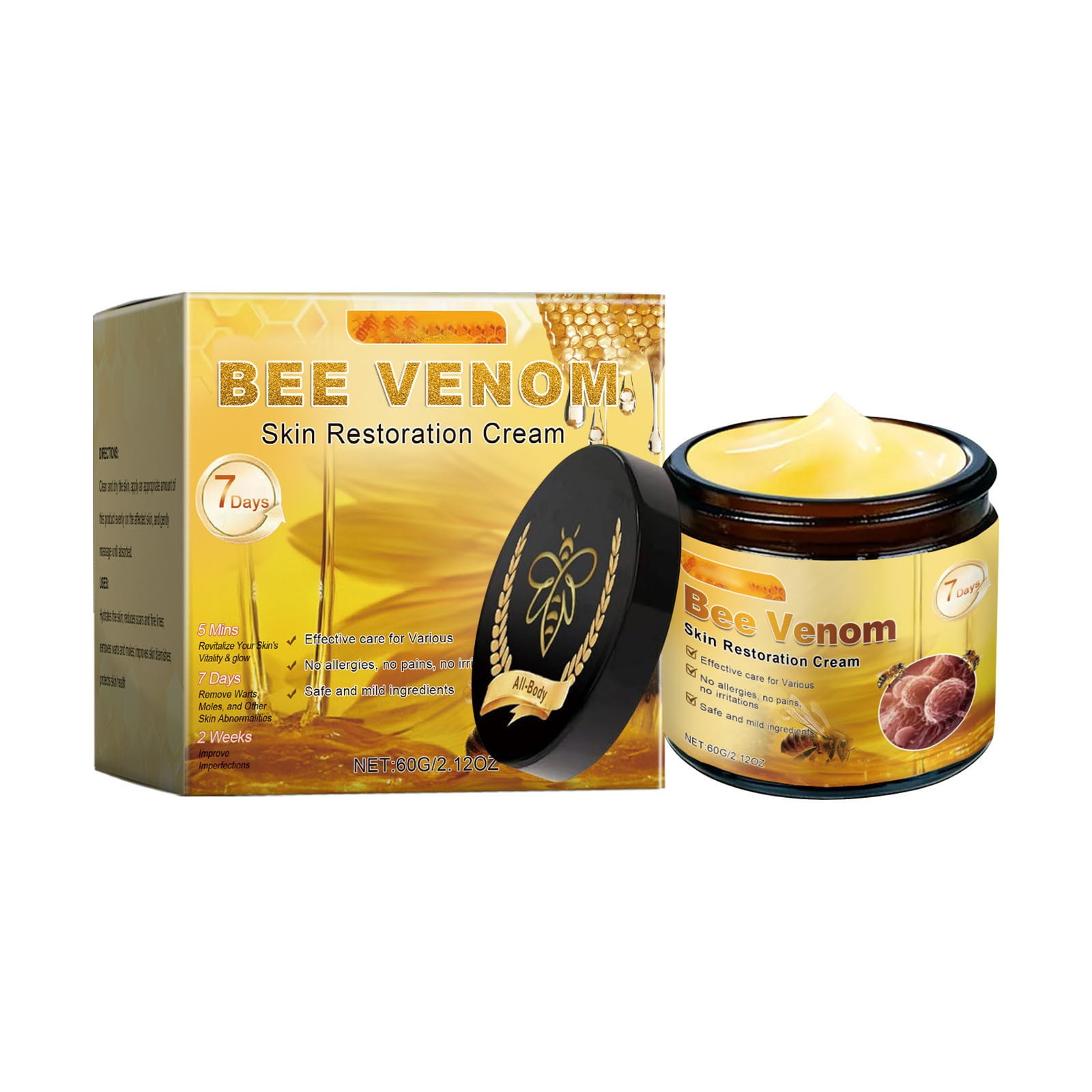 HOUKEA Skin RestoraBee - Soothing, Moisturize, Smooth Fine Lines, Daily ...