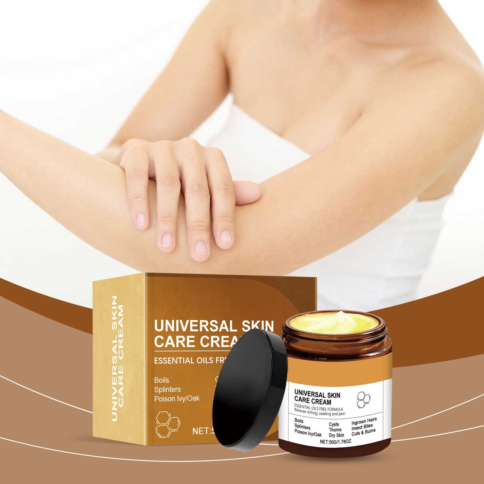 HOUKEA Universal Skin Care Skin Care Wart Skin Itch Soothing - Walmart.com